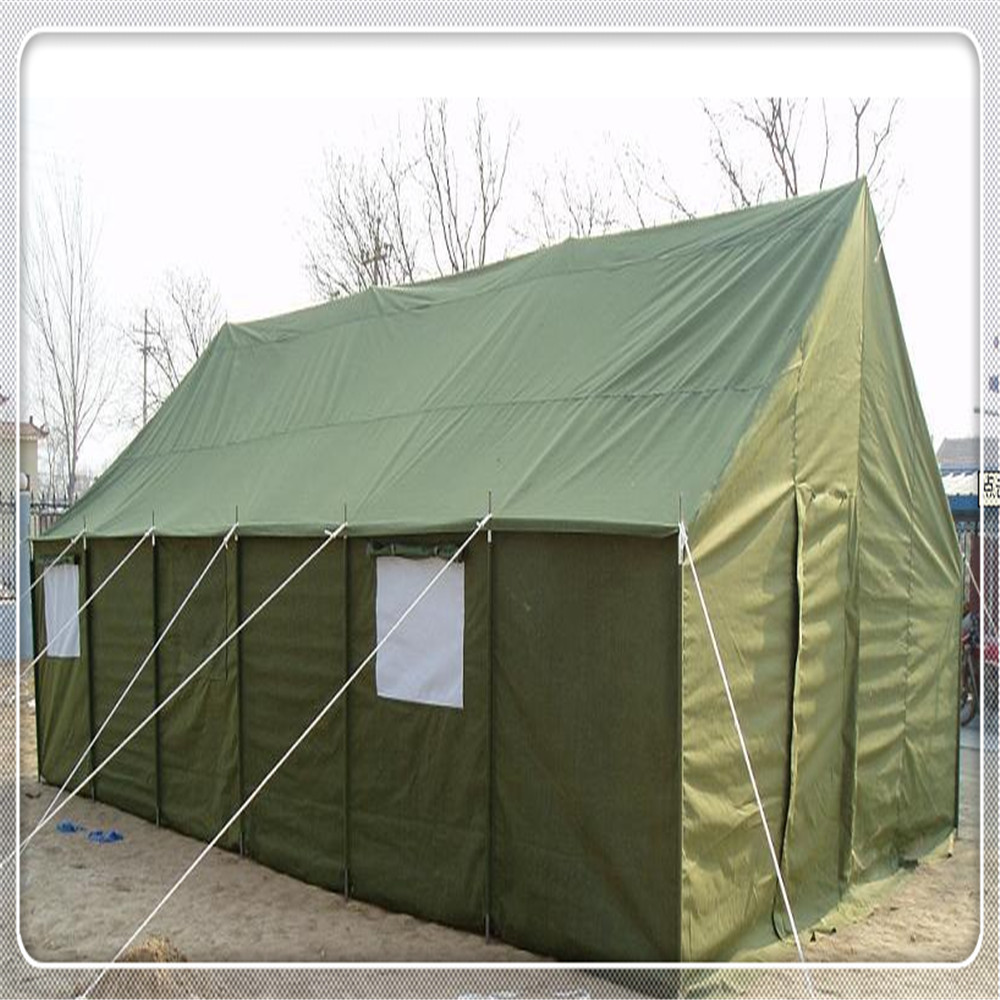 Tenda Tentara Polyster Waterproof Tahan Air Berat 2 - 40 Orang Dengan ...